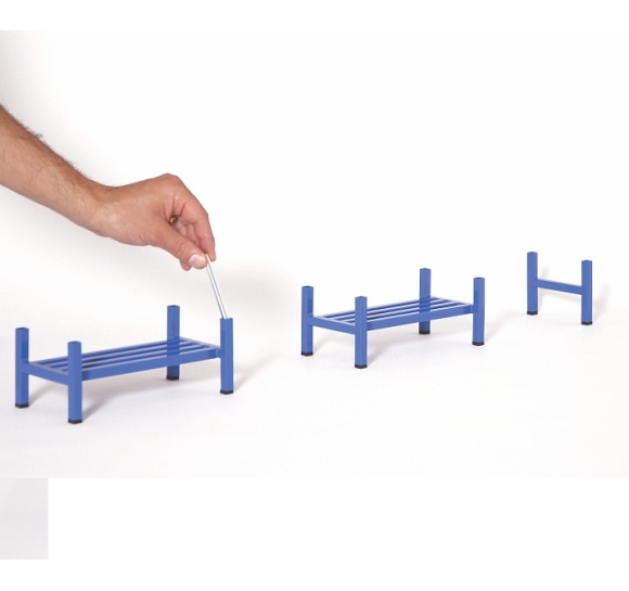 Rayonnage tubulaire Protub 6 niveaux profondeur 400 mm - Provost FR