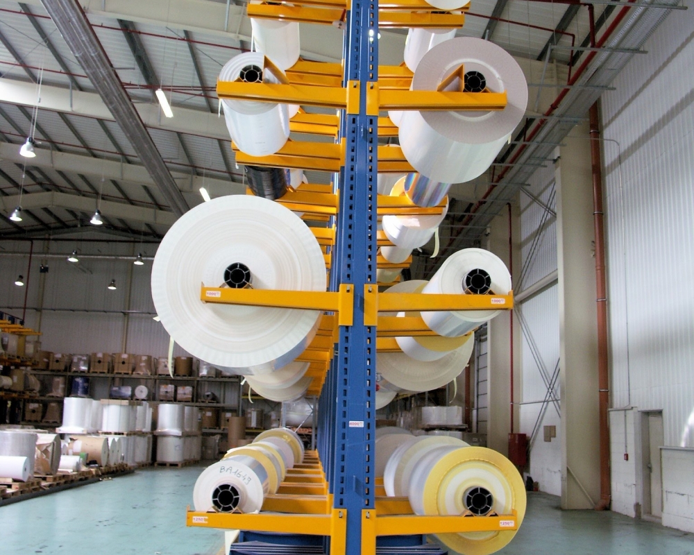 Racks Cantilever pour tourets et bobines